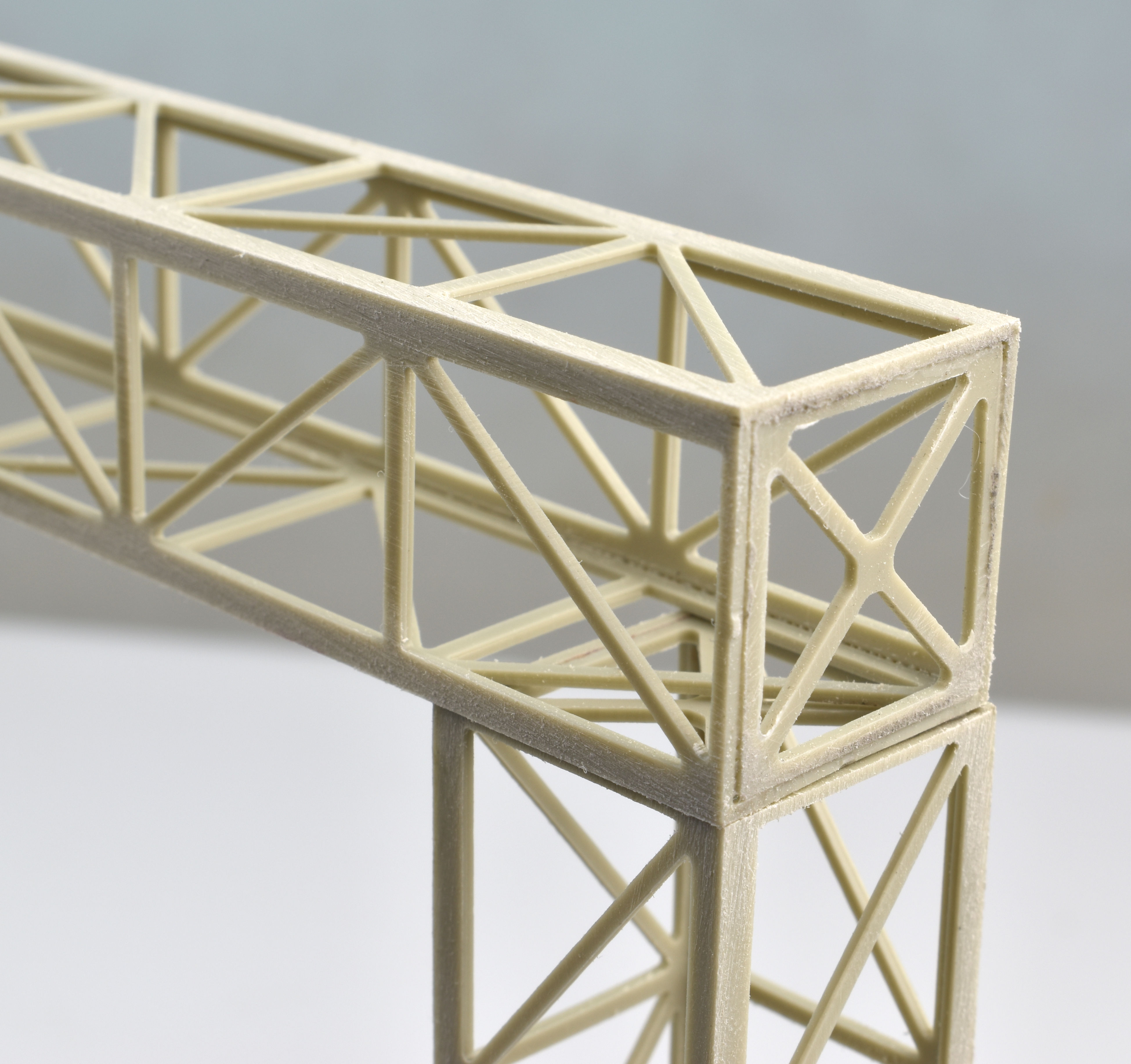 Luetke Modellbahn - Gittermast 2 Stück, 20 x 20 x 177 mm
